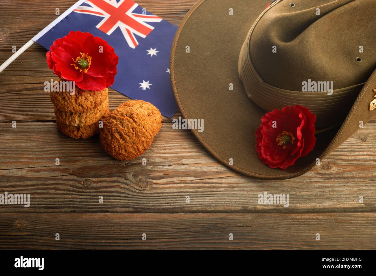 Australian army slouch hat hi-res stock photography and images - Alamy