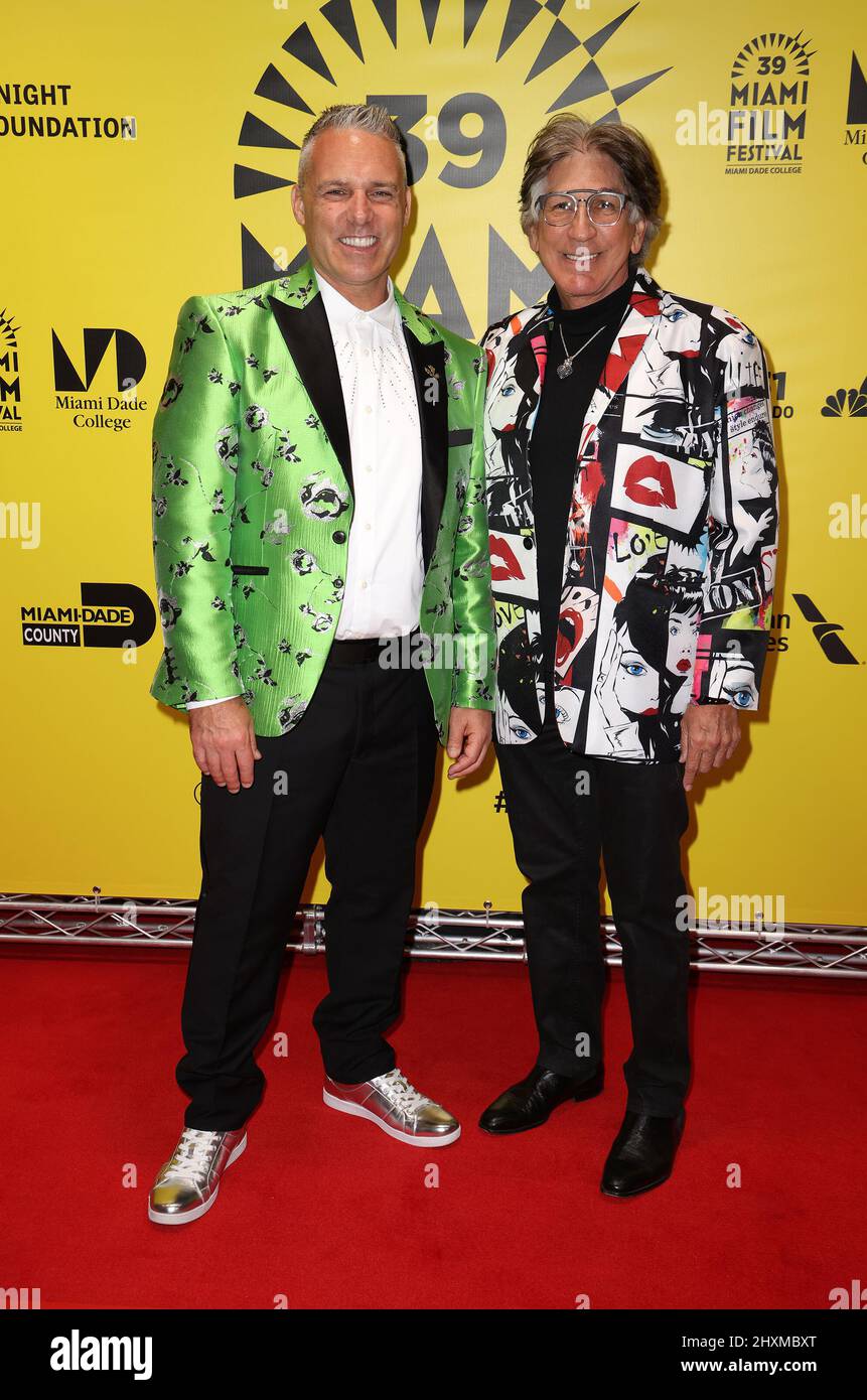 MIAMI, FLORIDA - MARCH 12: Jaie Laplante and Manny Soto attend 39th ...