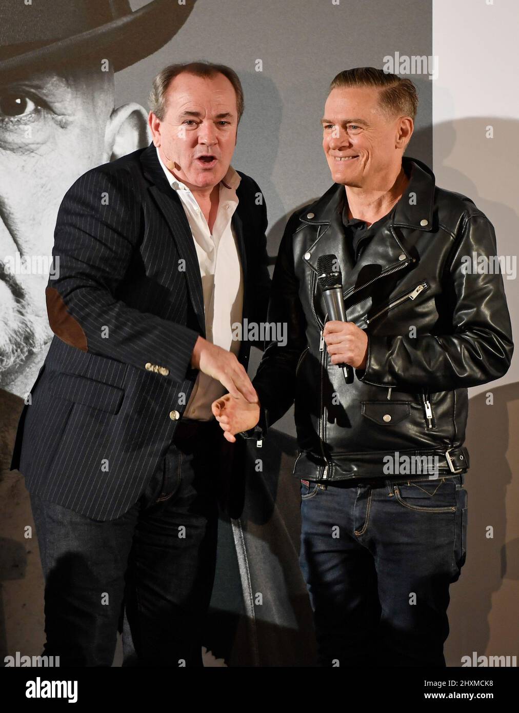 Duesseldorf, Germany. 13th Mar, 2022. Musician and photographer Bryan ...