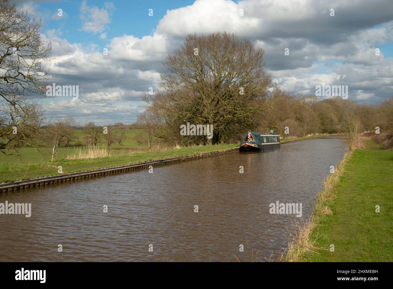 Middlewich branch of the Shropshire Union canal Stock Photo - Alamy