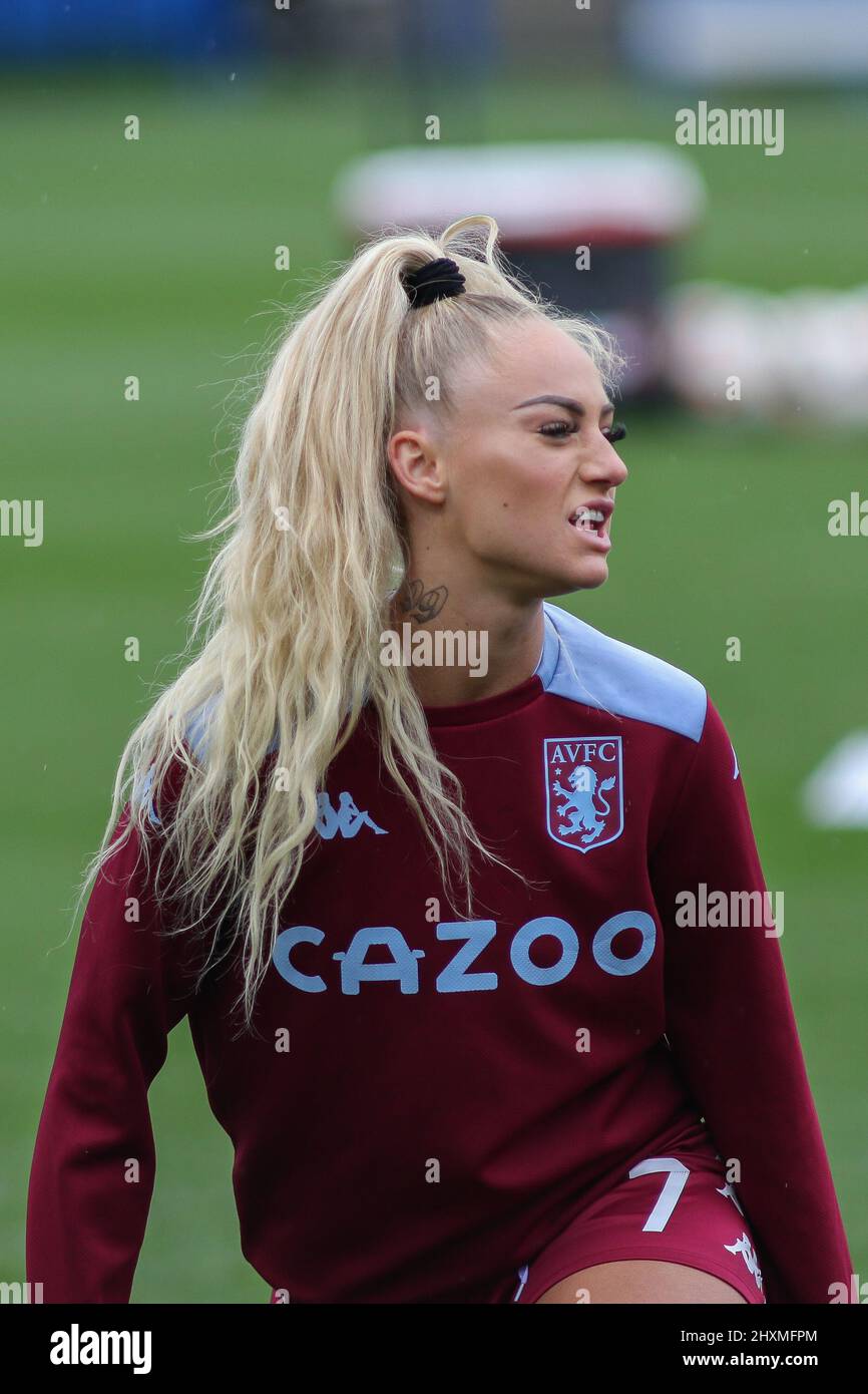 Alisha Lehmann (#7 Aston Villa) during the FA Barclays Womens Super ...