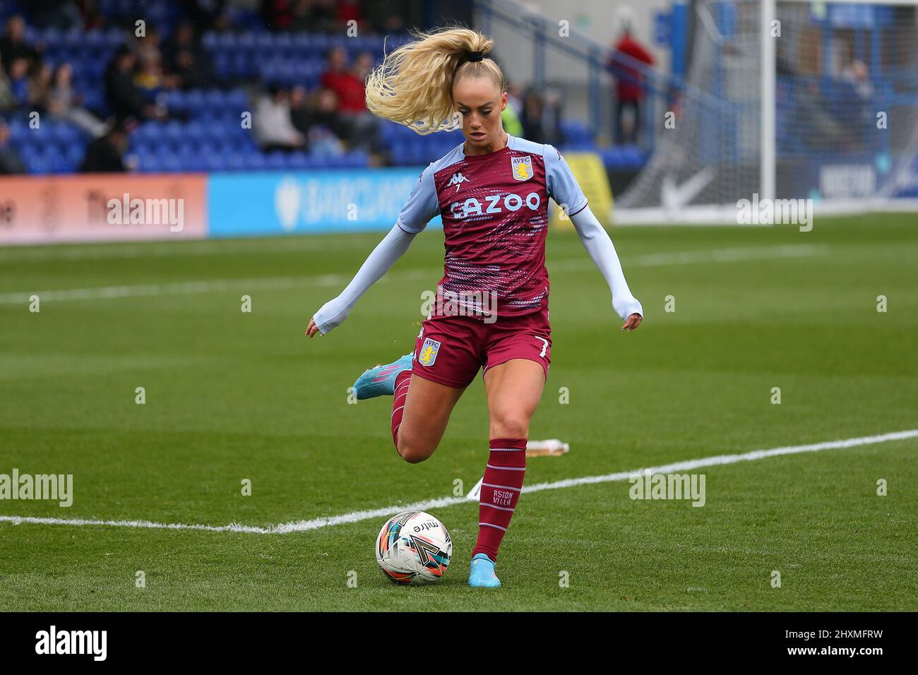 Alisha Lehmann (#7 Aston Villa) during the FA Barclays Womens Super ...