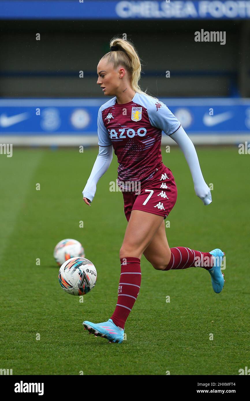 Alisha Lehmann (#7 Aston Villa) during the FA Barclays Womens Super ...