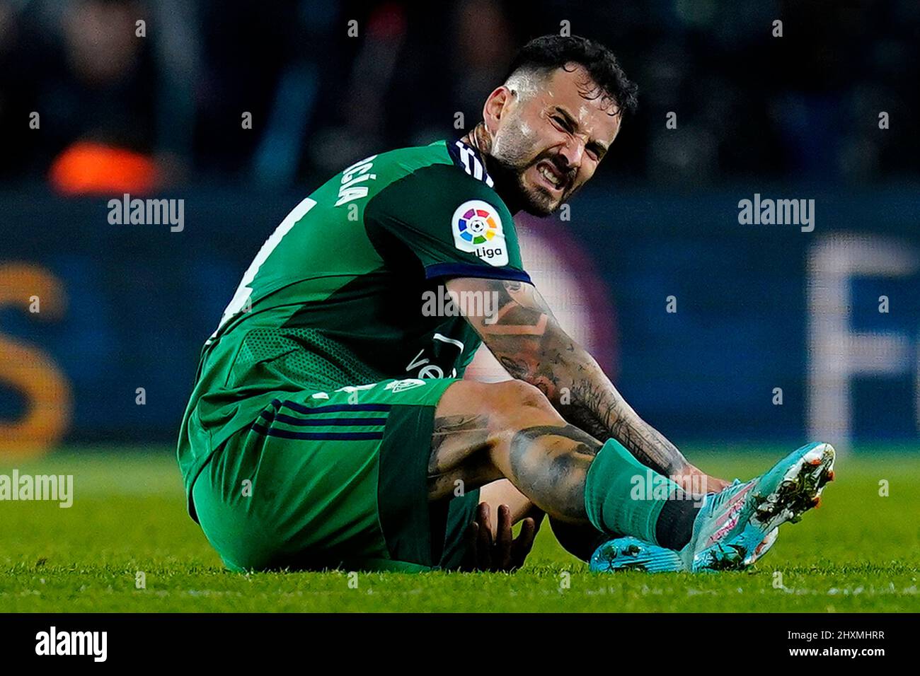 Ruben Garcia of CA Osasuna during the La Liga match between FC ...