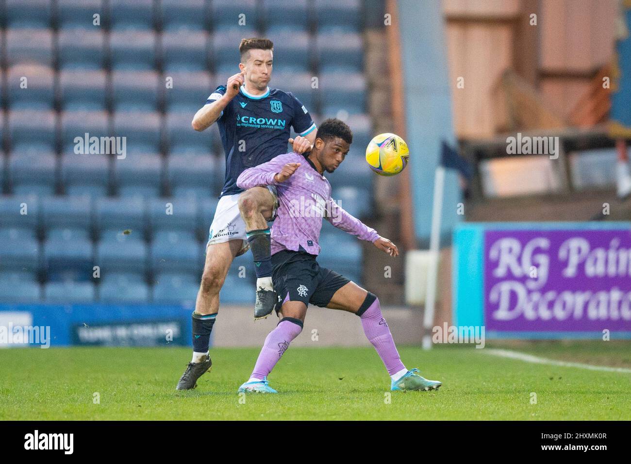 13th March 2022 ; Dens Park, Dundee, Scotland: Scottish Cup football ...