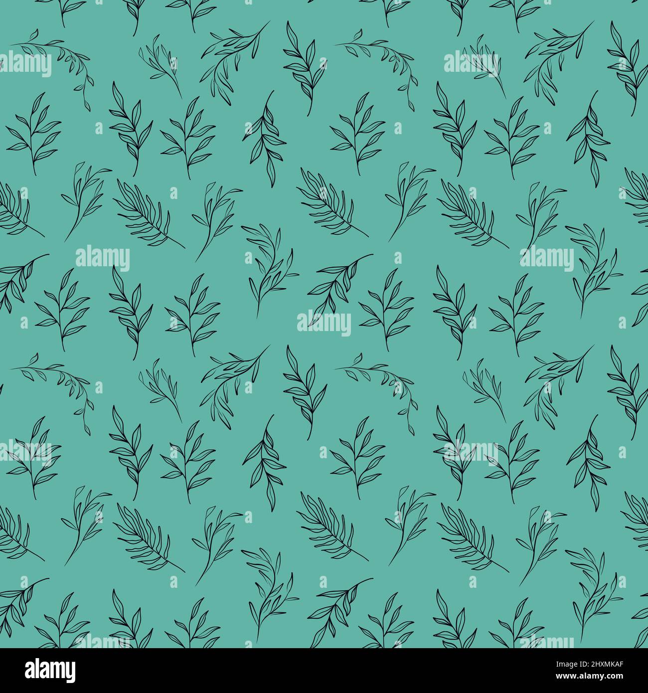 Seamless leaf texture hi-res stock photography and images - Alamy