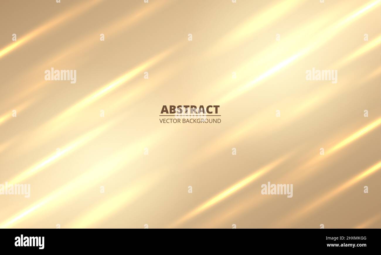 Gold elegant luxury abstract background with glowing lights highlights ...