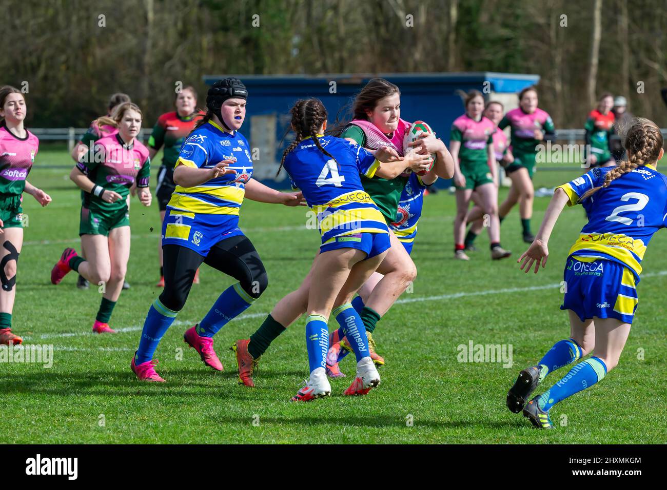 Warrington Wolves Girls U 16’s Rugby League team hosted their first ...