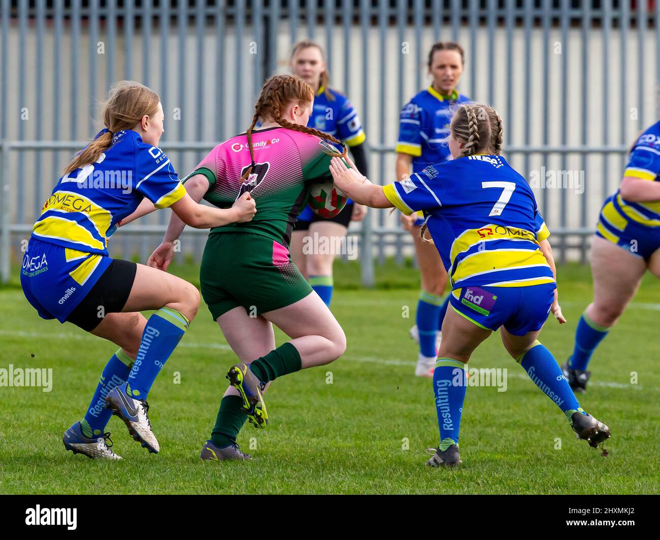 Warrington Wolves Girls U 16’s Rugby League team hosted their first ...