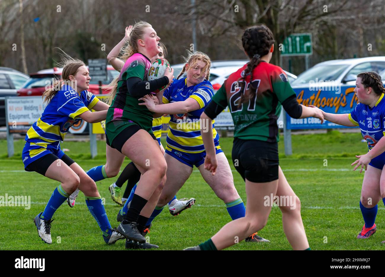 Warrington Wolves Girls U 16’s Rugby League team hosted their first ...