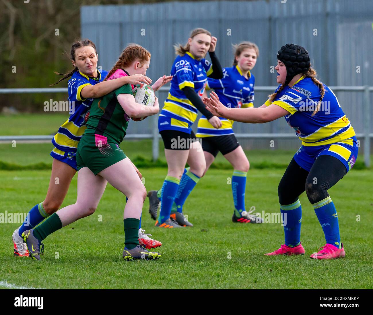 Warrington Wolves Girls U 16’s Rugby League team hosted their first ...