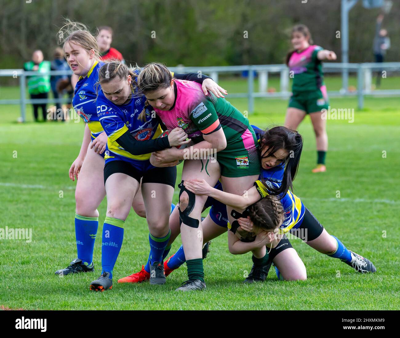 Warrington Wolves Girls U 16’s Rugby League team hosted their first ...