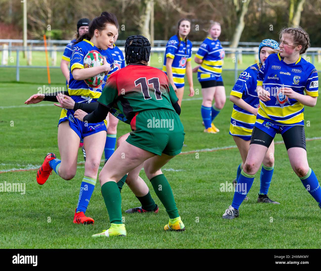 Warrington Wolves Girls U 16’s Rugby League team hosted their first ...