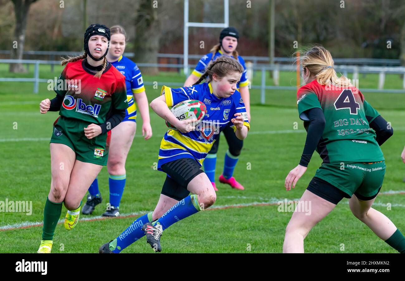 Warrington Wolves Girls U 16’s Rugby League team hosted their first ...