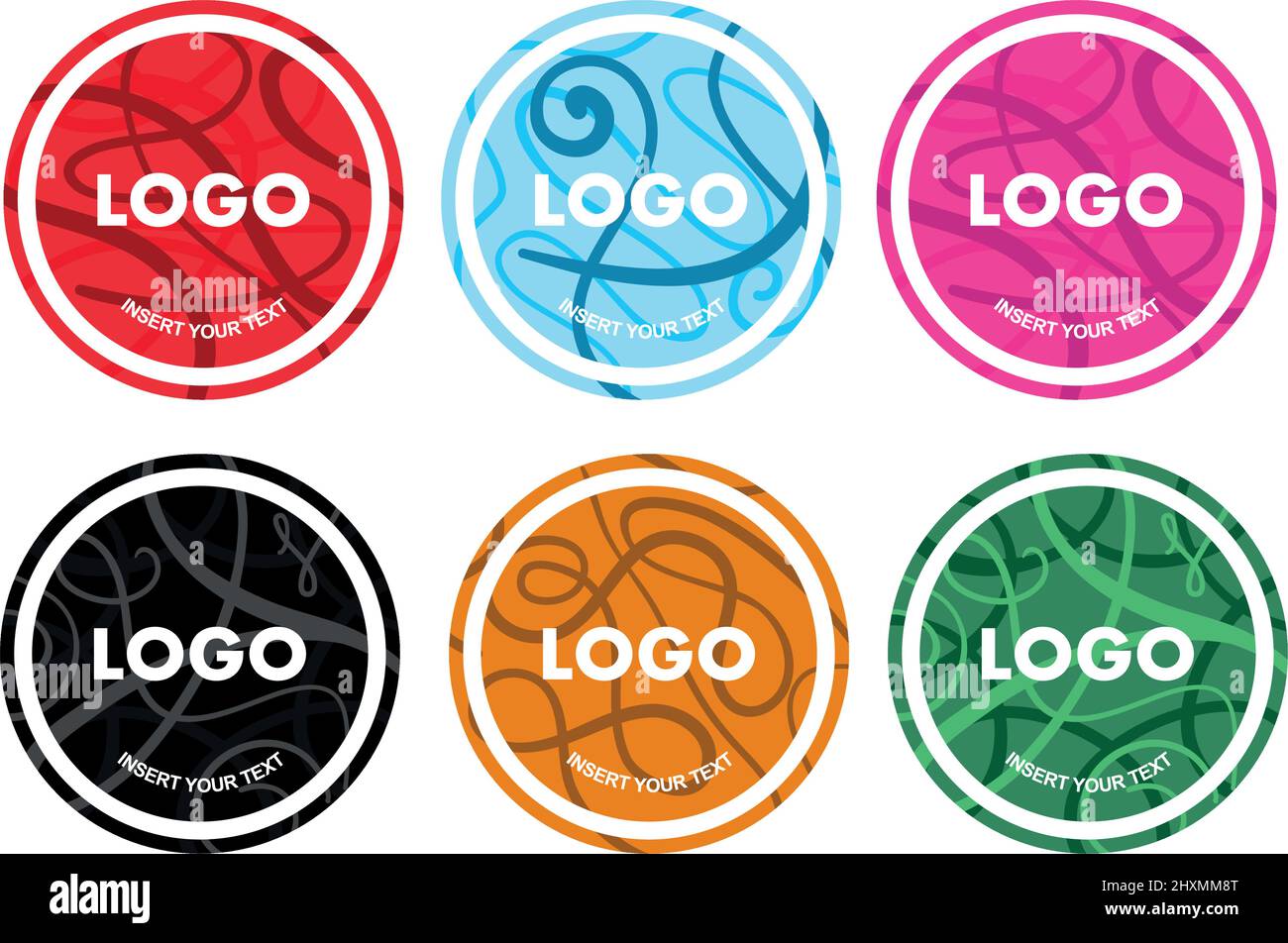 Logo shape customize hi-res stock photography and images - Alamy