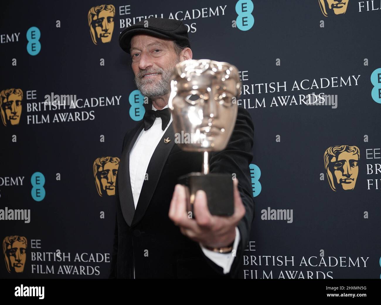 Troy Kotsur arriving at the 75th British Academy Film Awards Dinner at ...