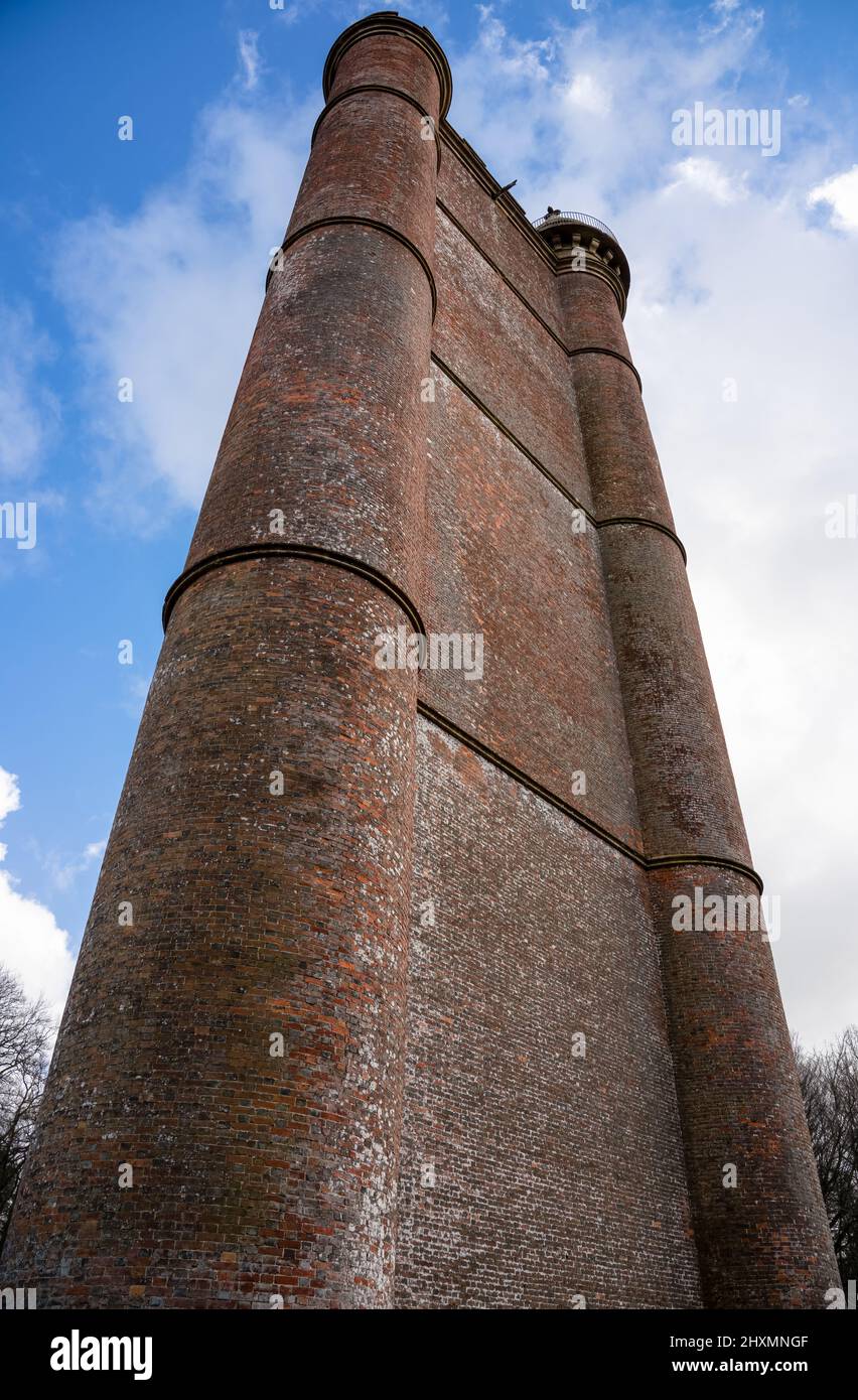 King Alfred's Tower a folly completed 1772 commemorating the accession ...
