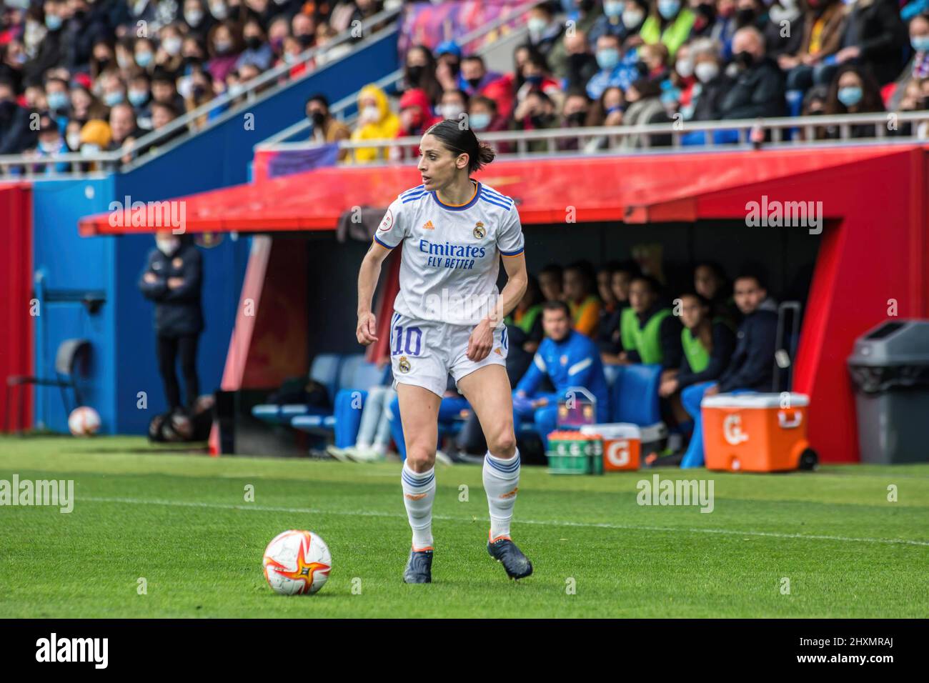 Barcelona, Spain. 13th Mar, 2022. Esther Gonzalez of Real Madrid in ...