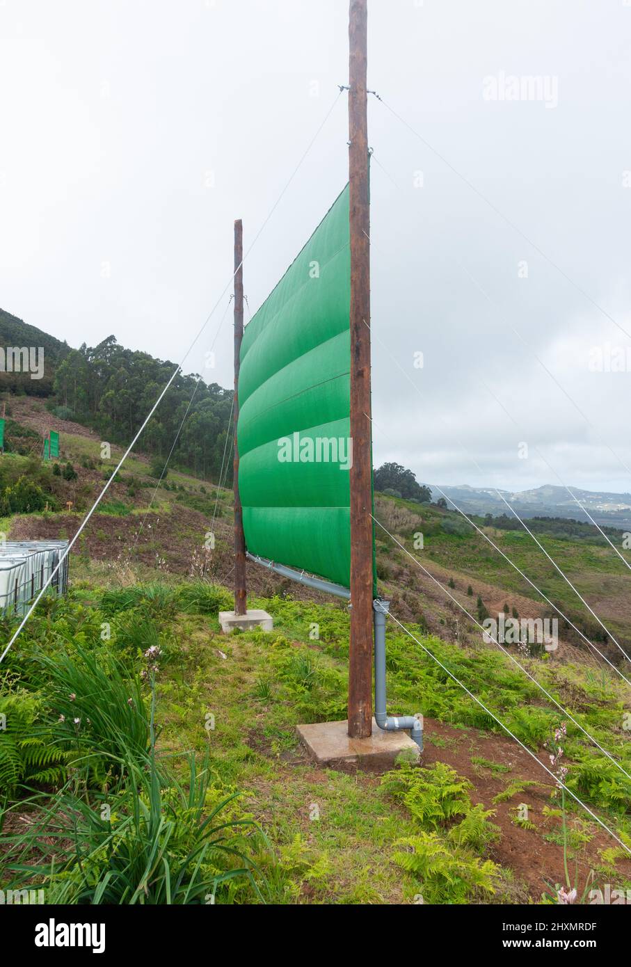 Cloud harvesting fog catcher hi-res stock photography and images - Alamy