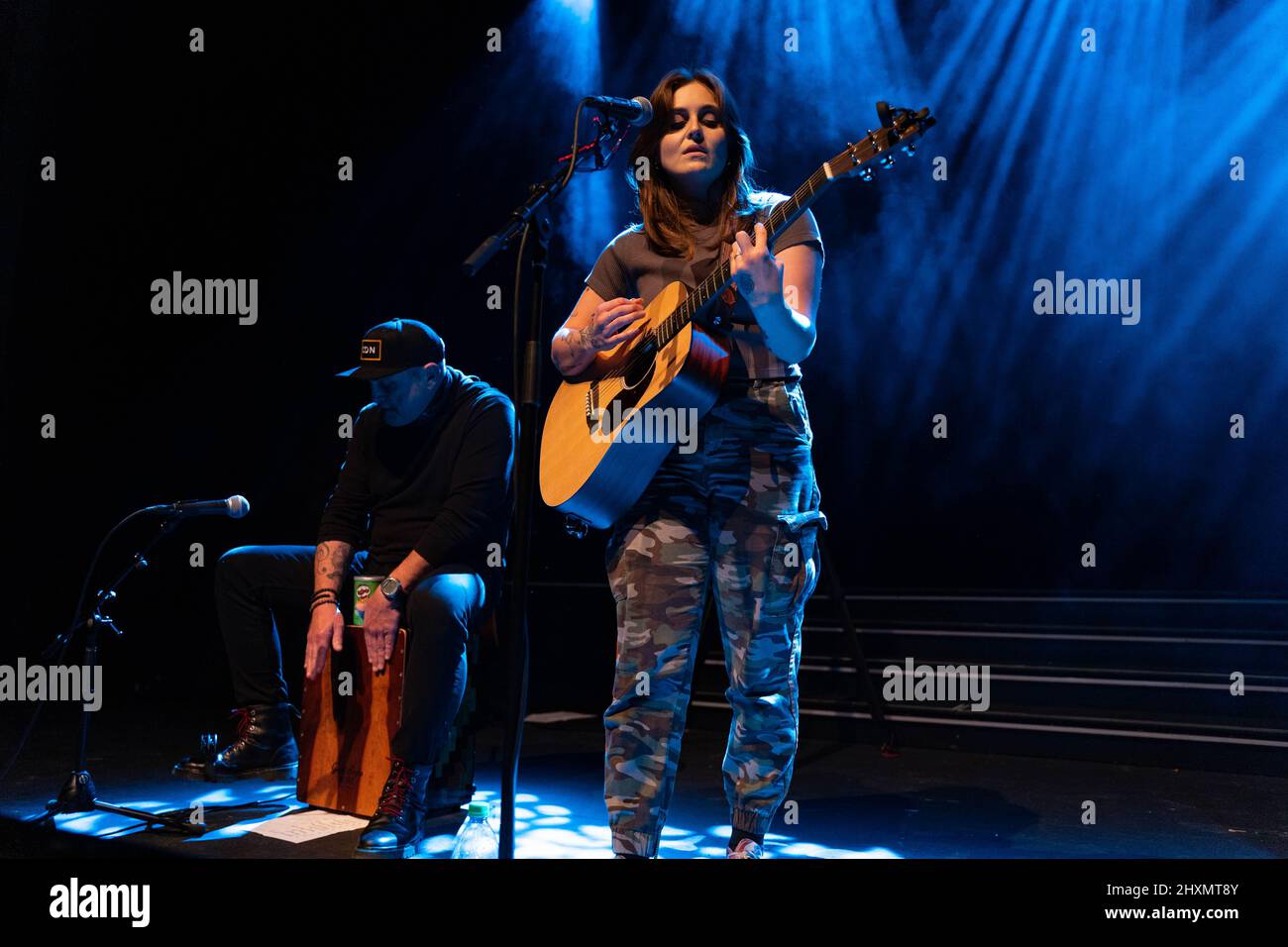 Singer Madison Olds performing at The Vogue Theatre in Vancouver, BC ...