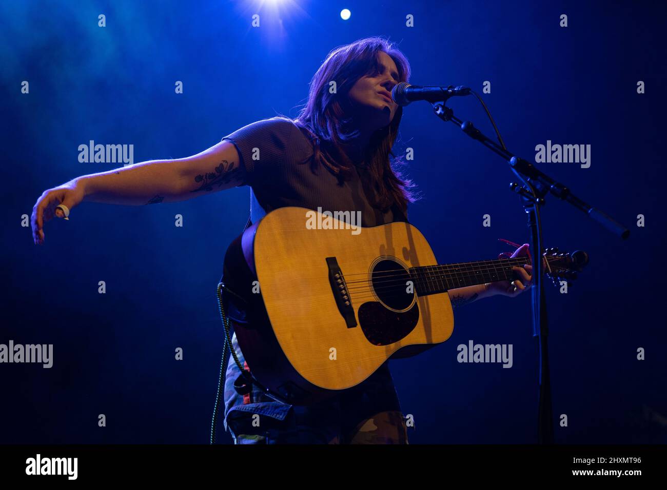 Singer Madison Olds performing at The Vogue Theatre in Vancouver, BC ...