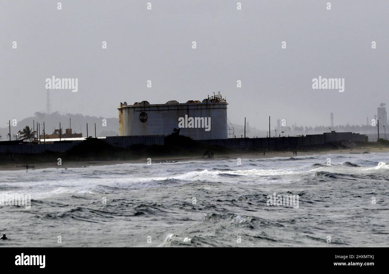 Puerto Cabello, Carabobo, Venezuela. 13th Mar, 2022. March 13, 2022. El ...
