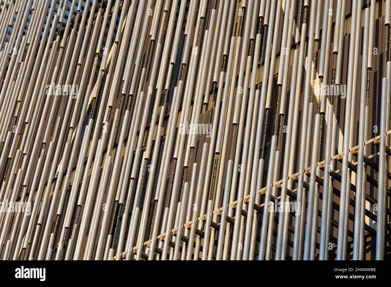 Abstract view of a building exterior Stock Photo - Alamy