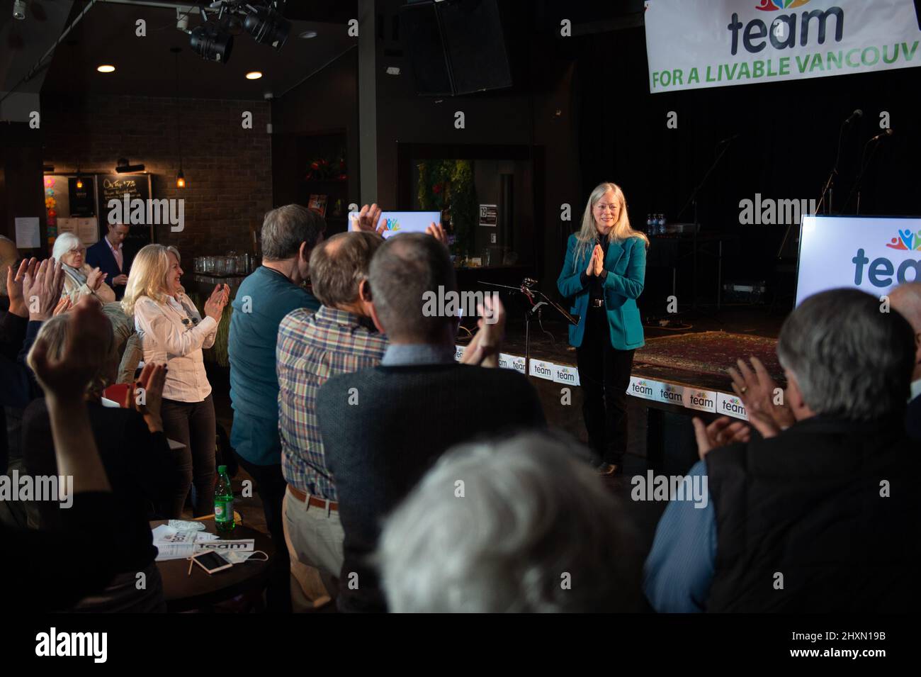 Vancouver, British Columbia, Canada. 13th Mar, 2022. Vancouver city ...