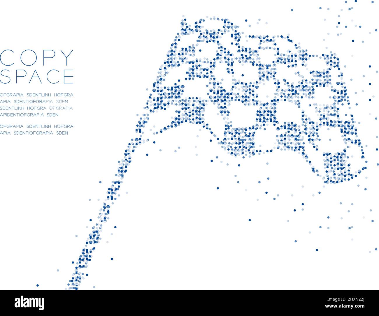 Abstract Geometric Circle dot molecule particle pattern Checkered flag ...