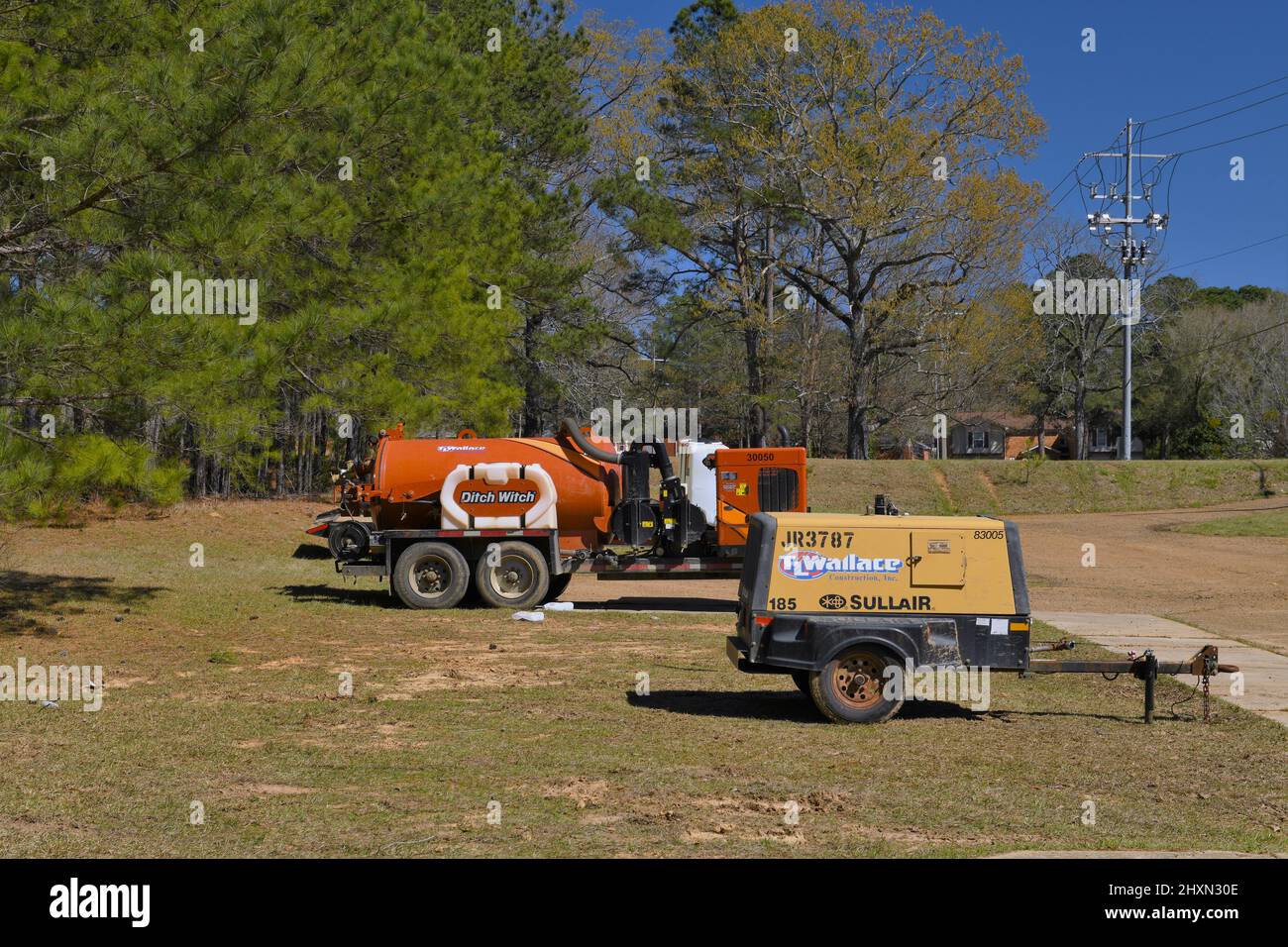 Drilling machine construction site hi-res stock photography and images ...