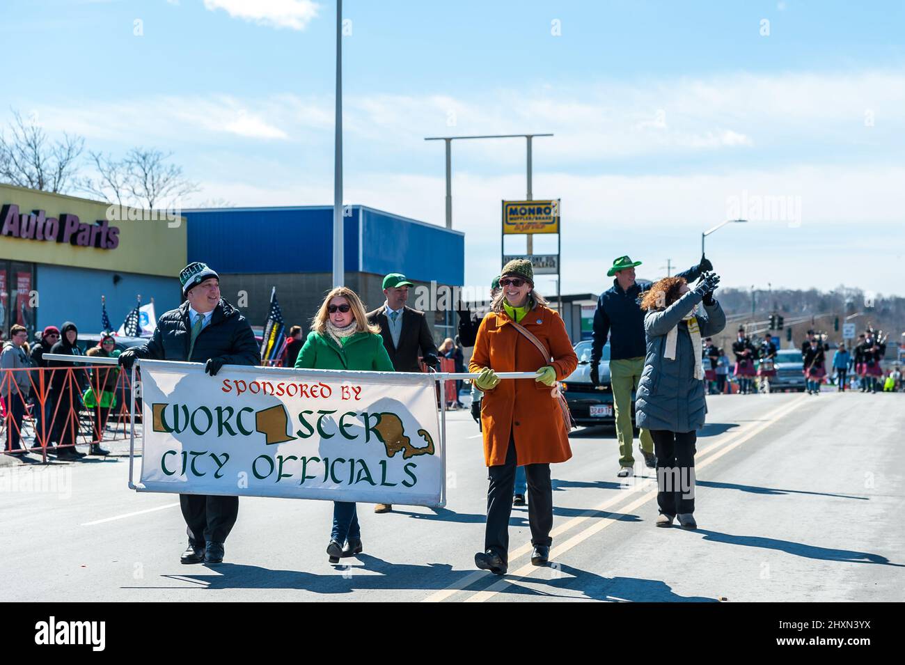 Massachusetts st patricks day parade hi-res stock photography and ...
