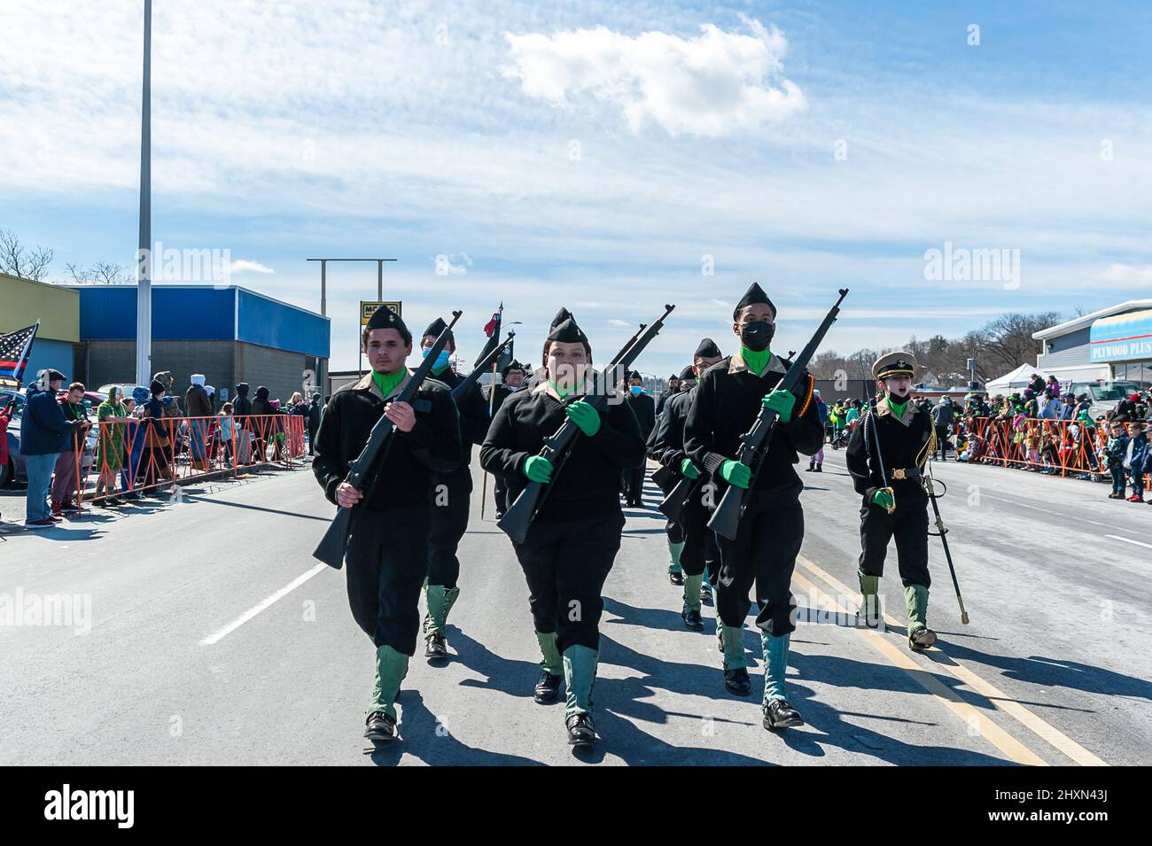 Massachusetts st patricks day parade hi-res stock photography and ...