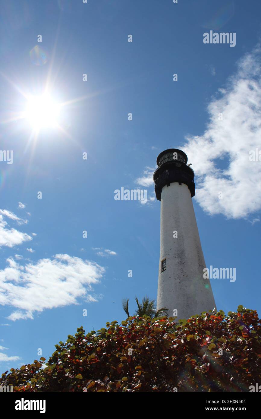 White lighthouse photography Stock Photo - Alamy