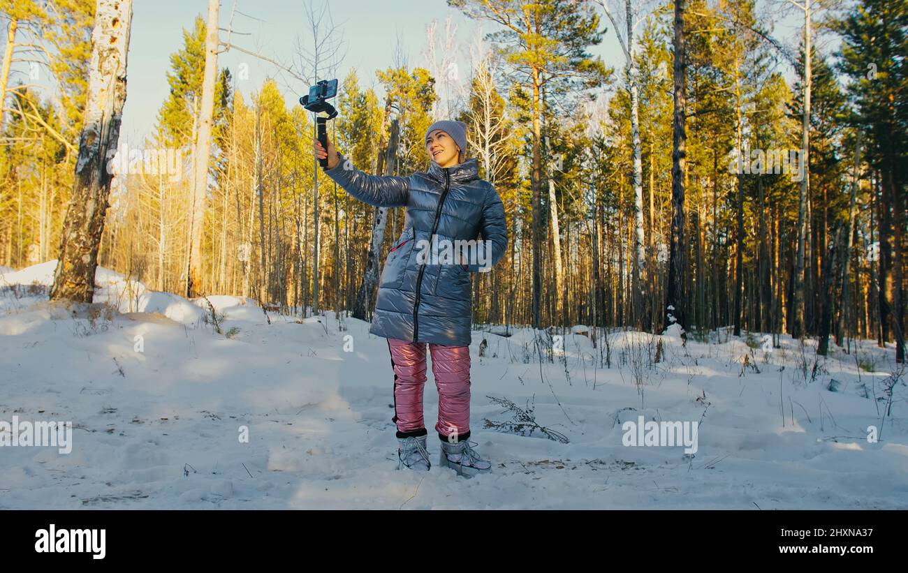 Slow motion video girl holding hi-res stock photography and images - Alamy