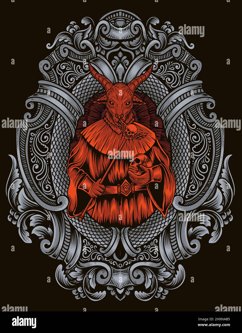 Baphomet hi-res stock photography and images - Alamy