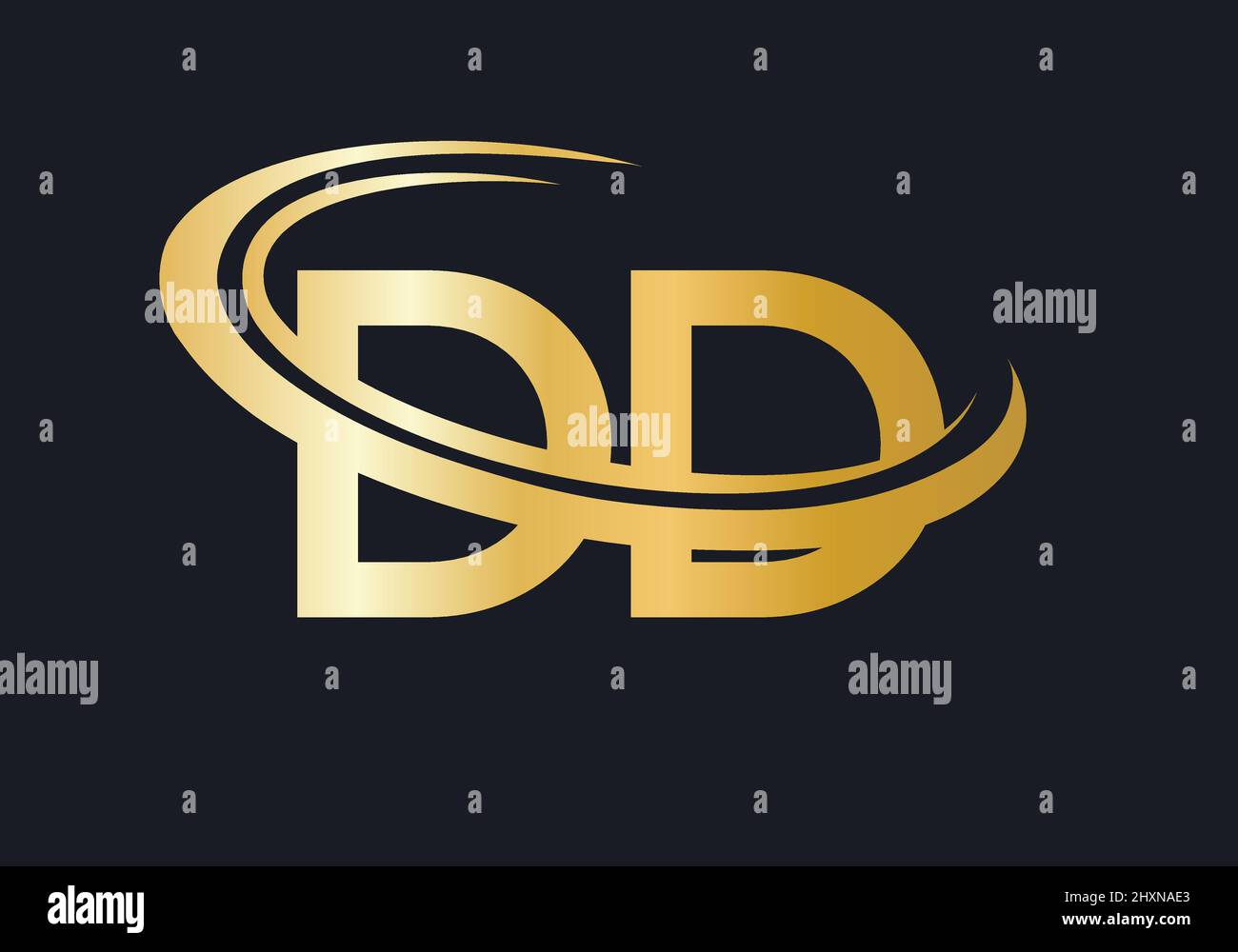 Dd real estate monogram hi-res stock photography and images - Alamy