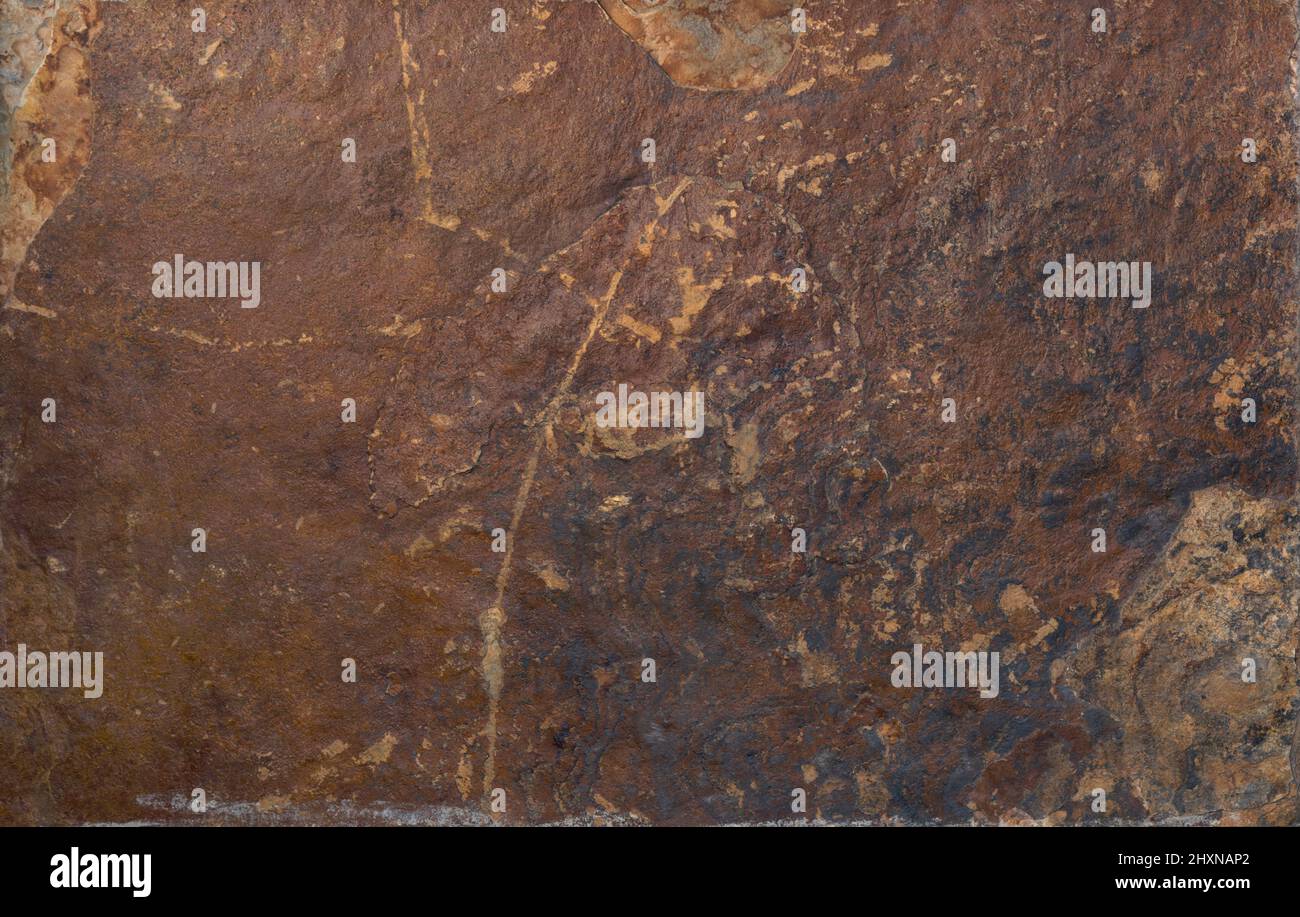 Natural rusty slate stone texture Stock Photo - Alamy