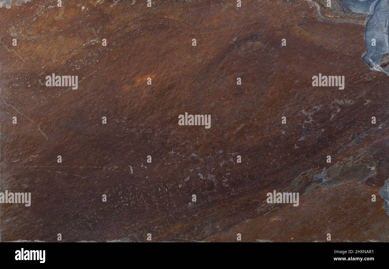 Natural rusty slate stone texture Stock Photo - Alamy