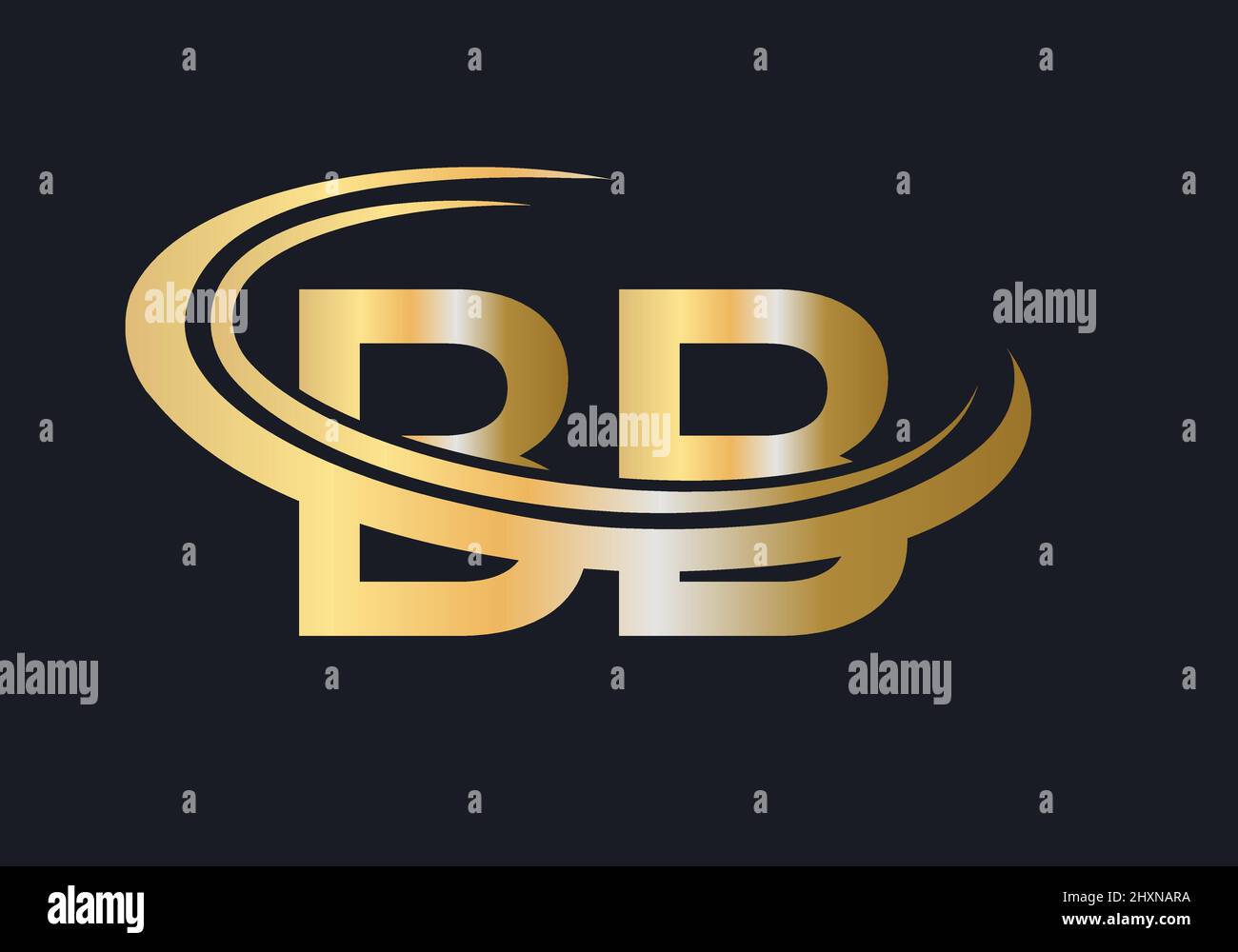 Initial Monogram Letter BB Logo Design Vector. BB Logo Design Template ...