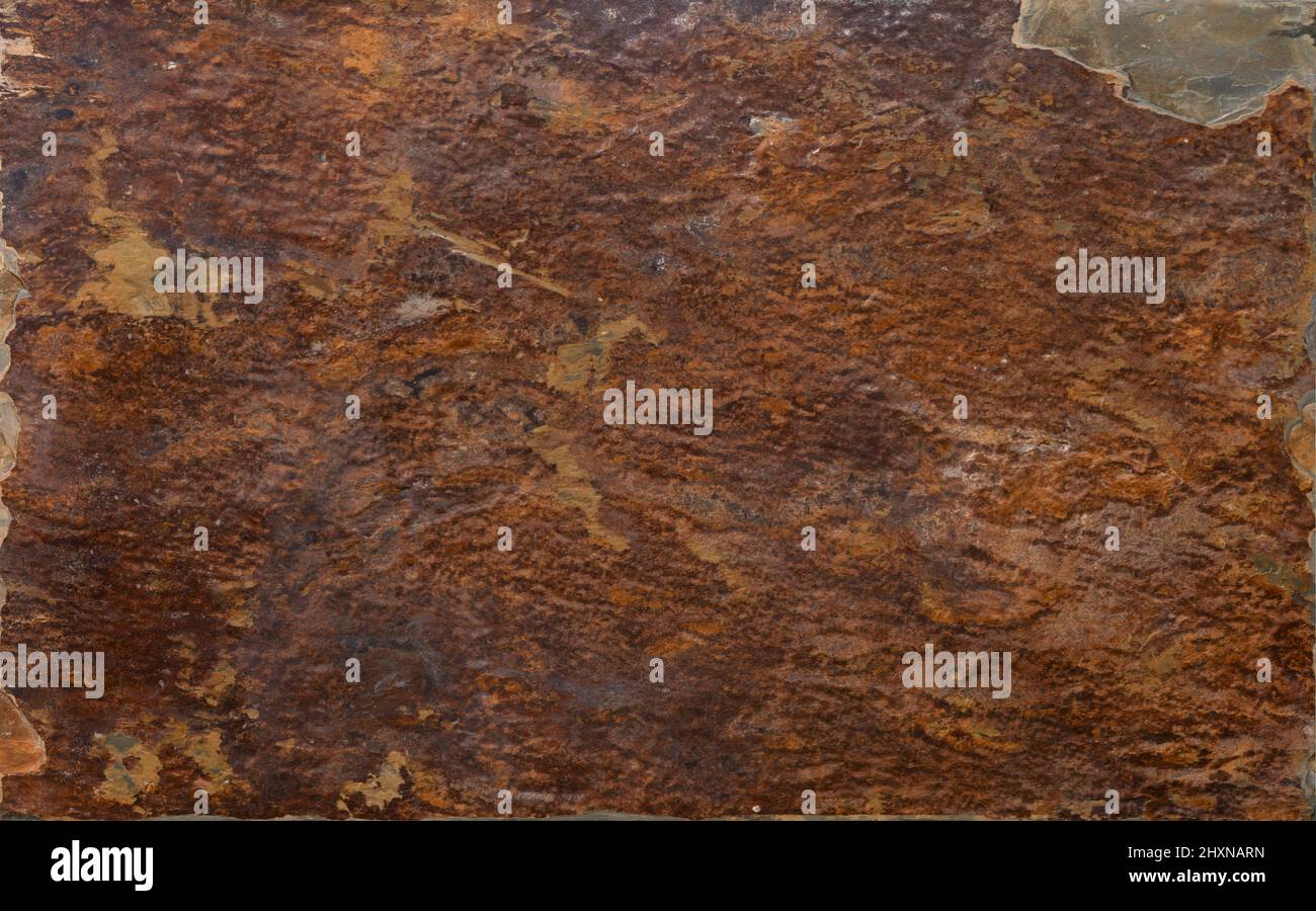 Natural rusty slate stone texture Stock Photo - Alamy