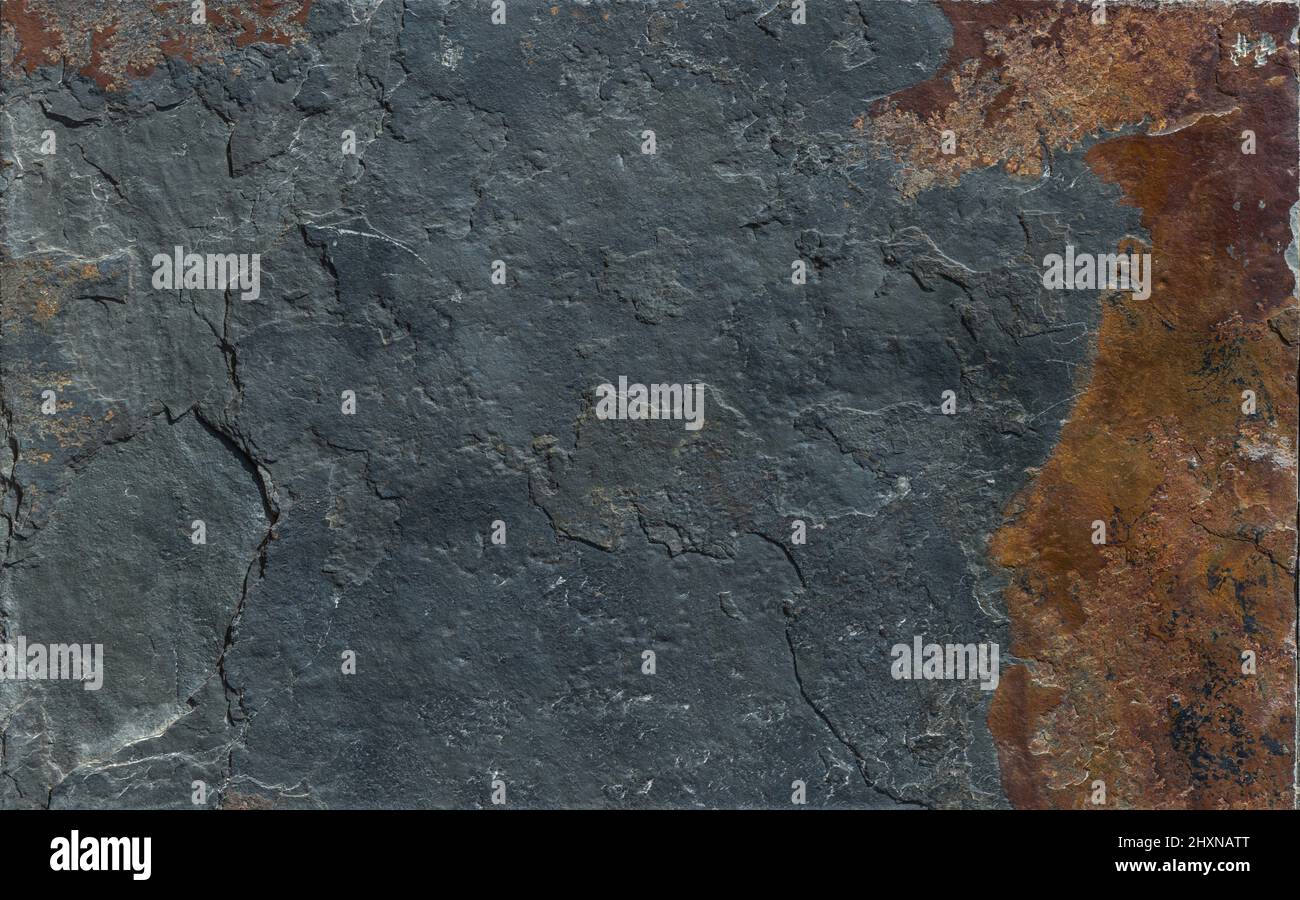 Dark natural stone slate texture Stock Photo - Alamy