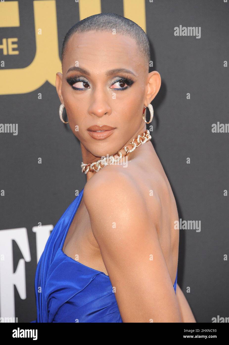 Los Angeles, CA. 13th Mar, 2022. Michaela Jaé Rodriguez at arrivals for ...