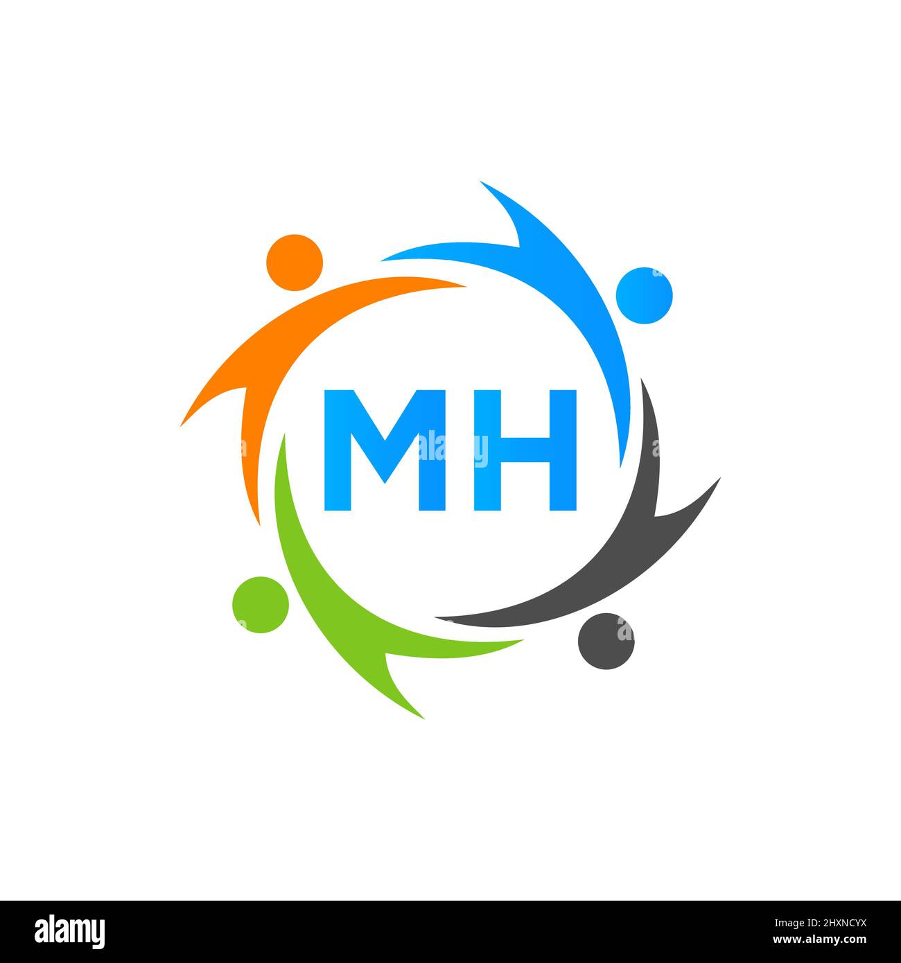 Mh letter hi-res stock photography and images - Alamy