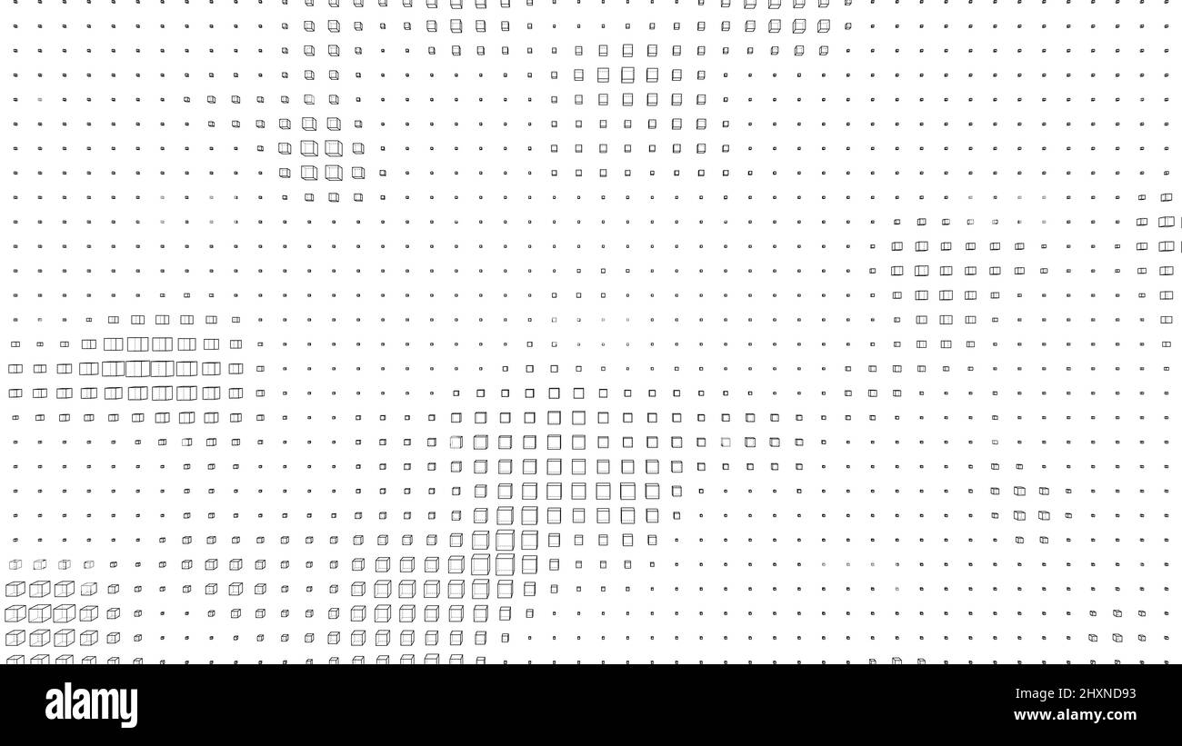 Vector abstract boxes background Stock Vector Image & Art - Alamy