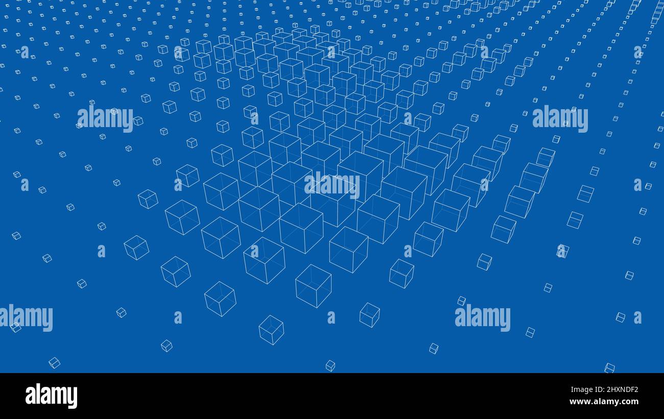 Vector abstract boxes background Stock Vector Image & Art - Alamy