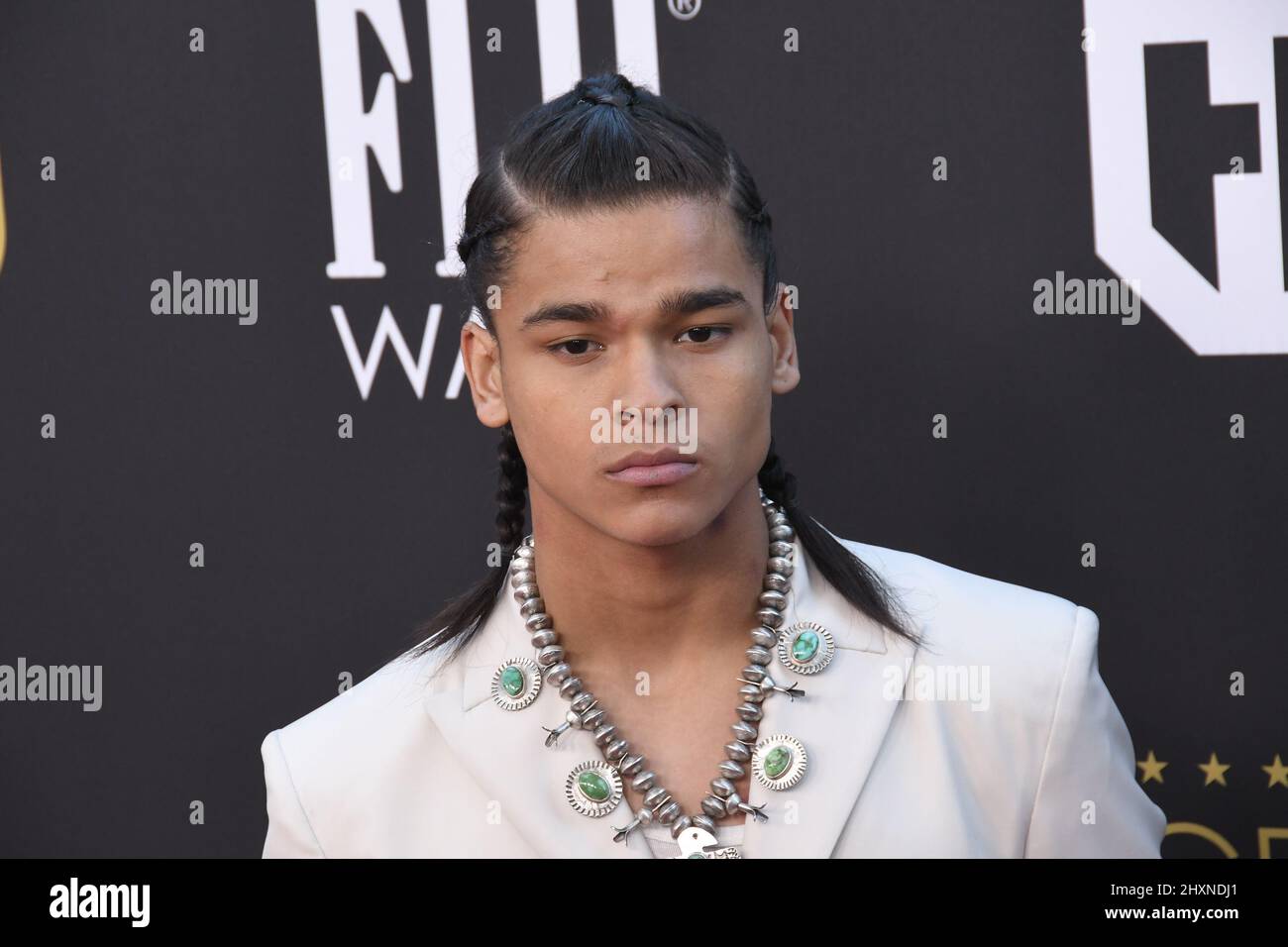 Los Angeles, CA, US, March 13, 2022, D'Pharaoh Woon-A-Tai arrives at ...