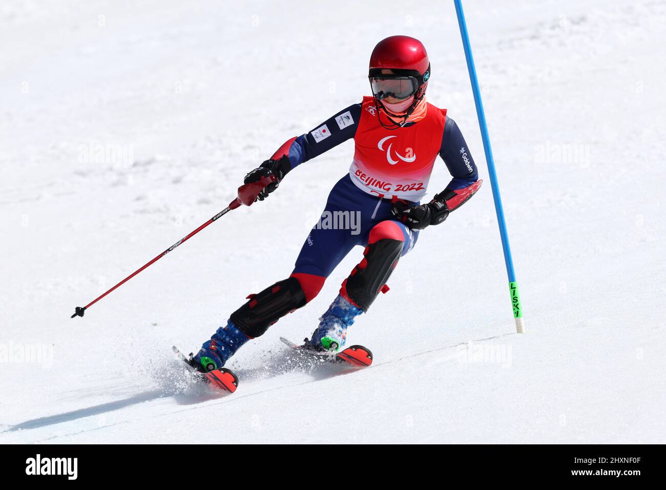 Beijing, China. 12th Mar, 2022. Noriko Kamiyama (JPN) Alpine Skiing ...