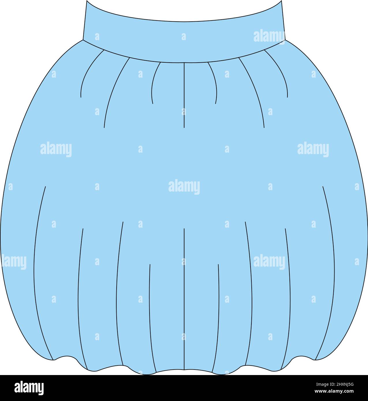 Black pleated skirt Cut Out Stock Images & Pictures - Alamy
