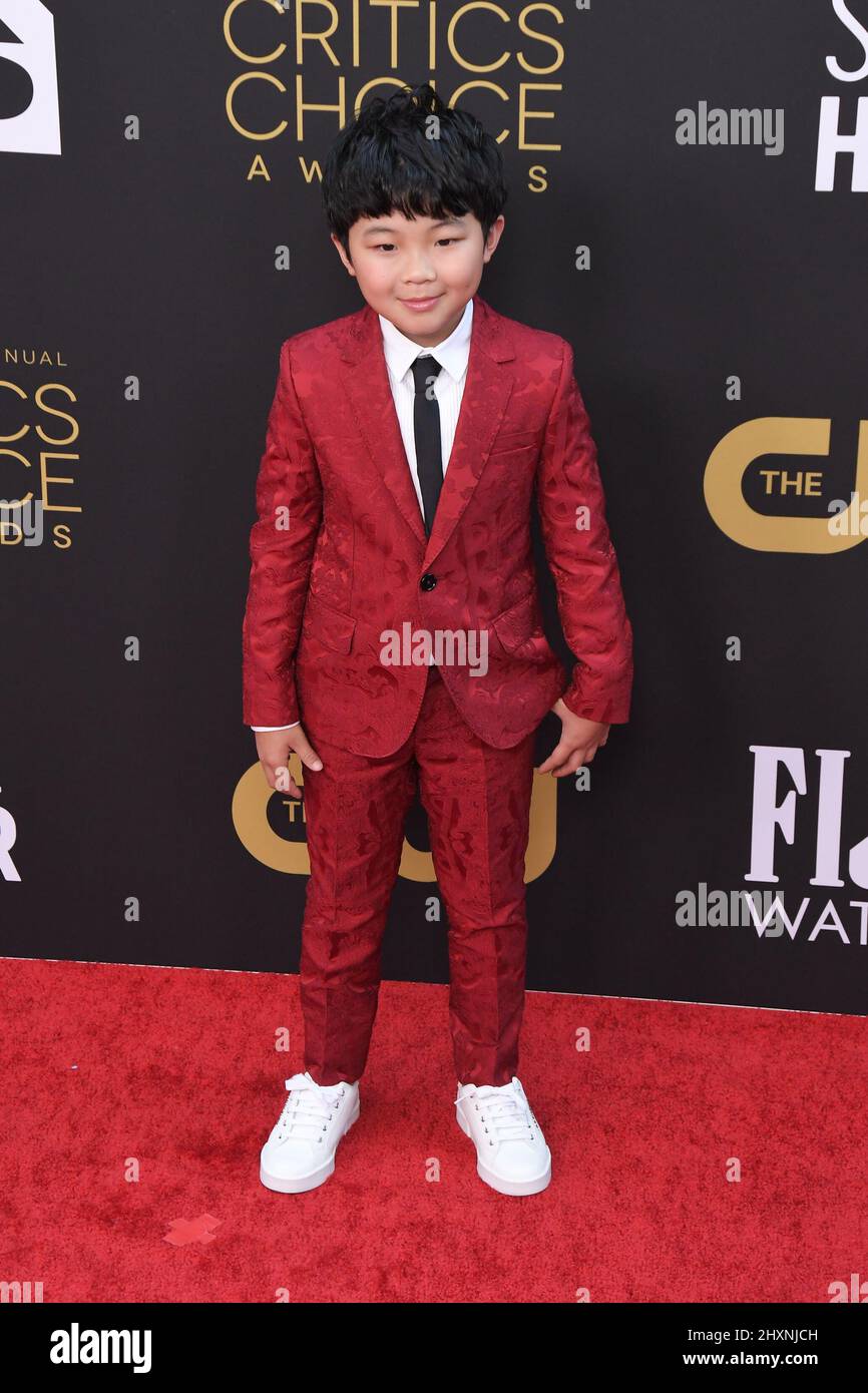 Los Angeles, CA, US, March 13, 2022, Alan Kim arrives at the 27th ...