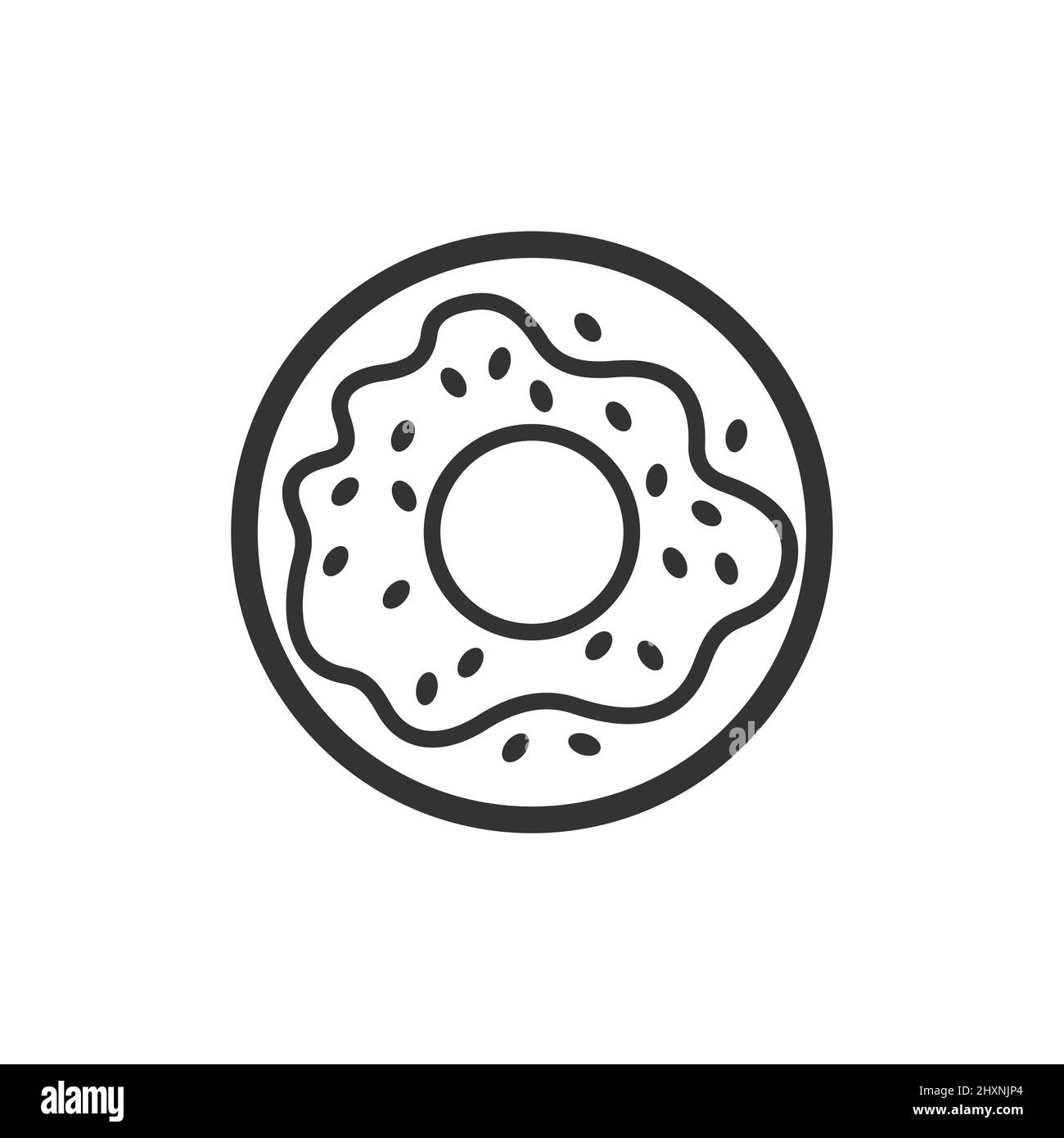 Vector colored flat style Black and White Stock Photos & Images - Alamy